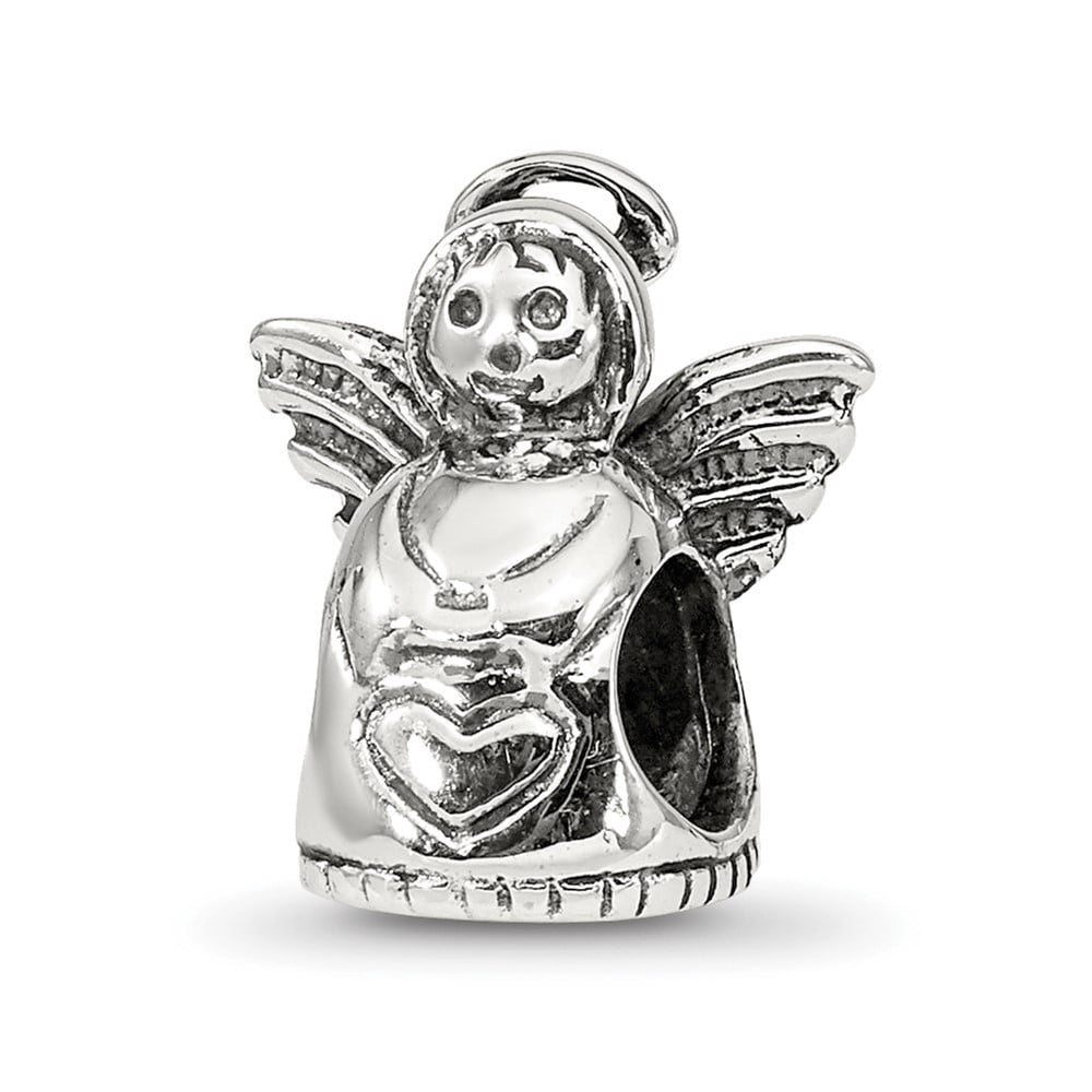 925 Sterling Silver Reflections Angel Bead Charm Pendant Fine Jewelry ...