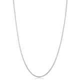 925 Sterling Silver Wheat Chain Necklace, 24 inch, 1.5 mm ...