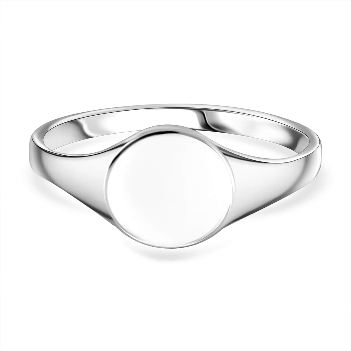925 Sterling Silver Signet Ring for Women Jewelry Gifts Size 7 ...