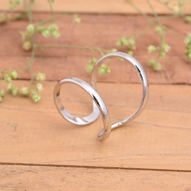 925 Sterling Silver Splint Ring – Adjustable Swan Neck Splint for PIP ...