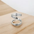 925 Sterling Silver Swan Neck Splint Ring – Adjustable Arthritis Finger ...