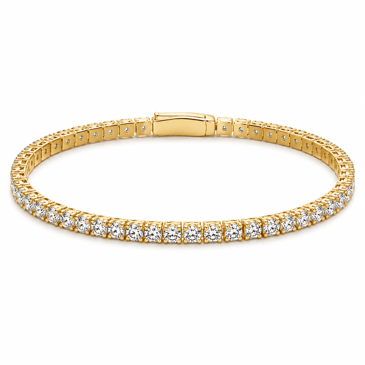 925 Sterling Silver Tennis Bracelet for Women, Dainty 2mm 2.5mm 3mm ...
