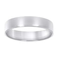 925 Sterling Silver Unisex 6mm Comfort Fit Flat Wedding Band Ring Size 7 - Walmart.com