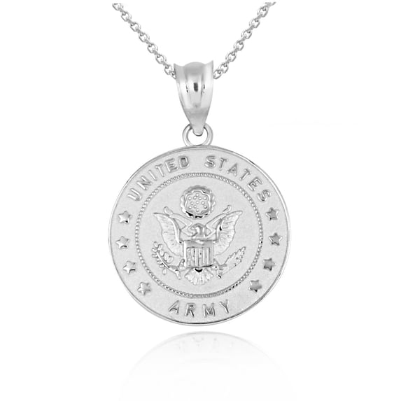 .925 Sterling Silver United States Army Officially Licensed Eagle ...