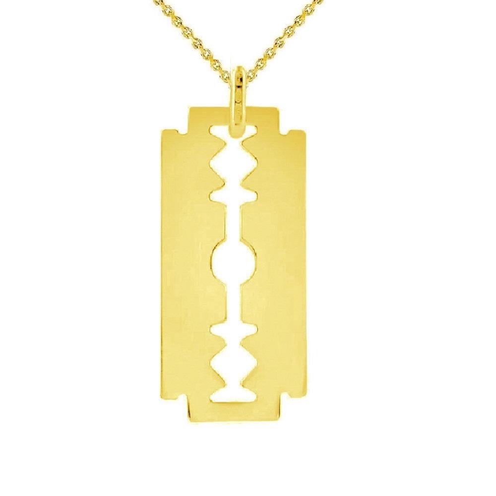 925 Sterling Silver Yellow Gold Plated 1mm Cable Chain Necklace w ...
