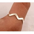 SS DESIGNS- 925 Zig Zag Ring – Handmade Dainty Stacking Ring, Squiggle ...
