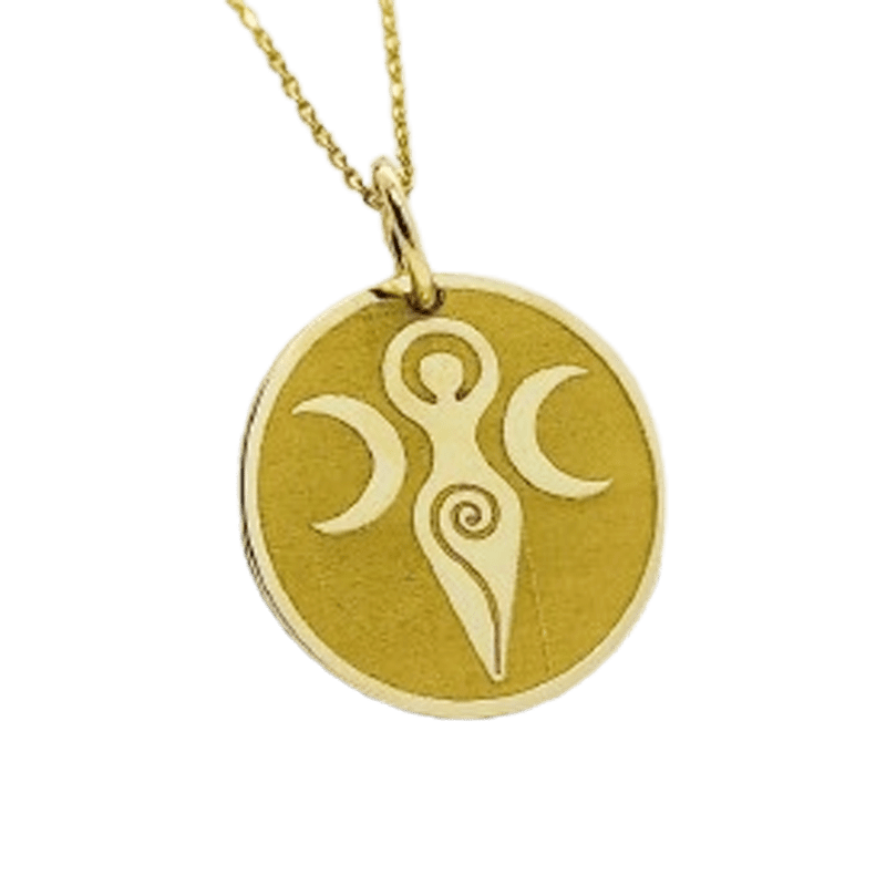 925 sterling silver necklace 28mm|18 inch chain|spiral goddess necklace ...