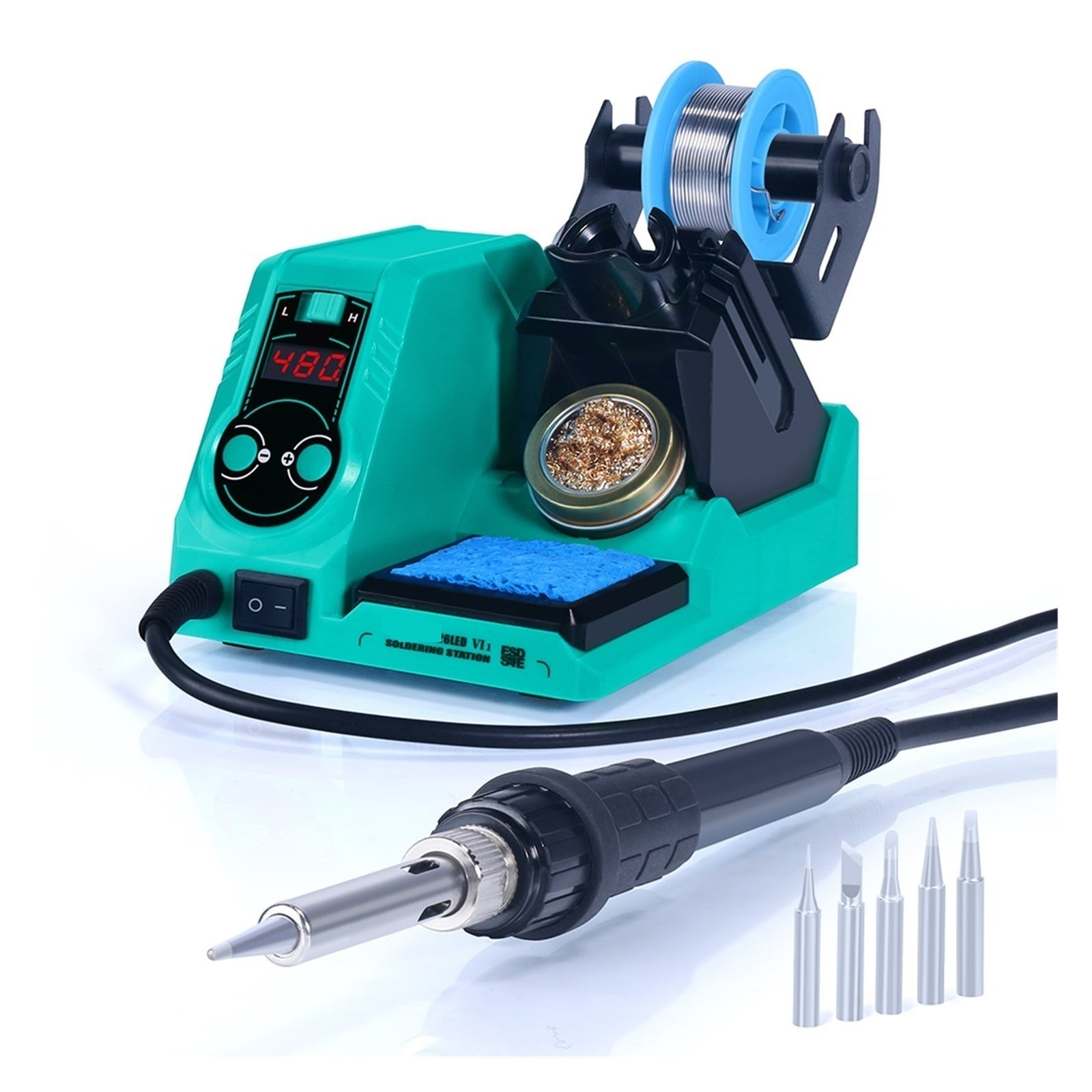 926LED VI Rapid Heating Soldering Iron Kit Welding Rework Station For ...