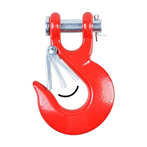 92ft x 1/2inch UHMWPE Synthetic Winch Rope Protective Sleeve and Red ...