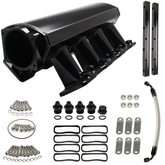 92mm Intake Manifold with Fuel Rails for Chevrolet Chevy GMC Pontiac LS ...