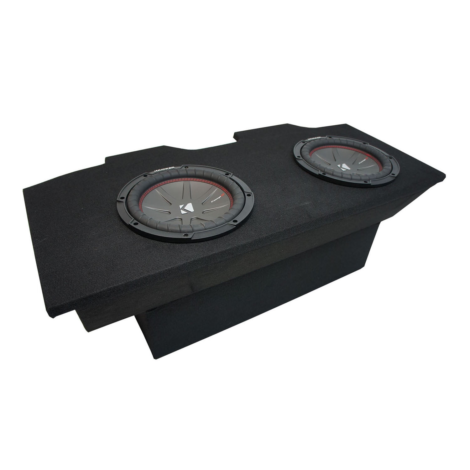 93-02 Chevy Camaro Coupe Kicker CompR CWR12 Dual 12" Sub Box Package ...