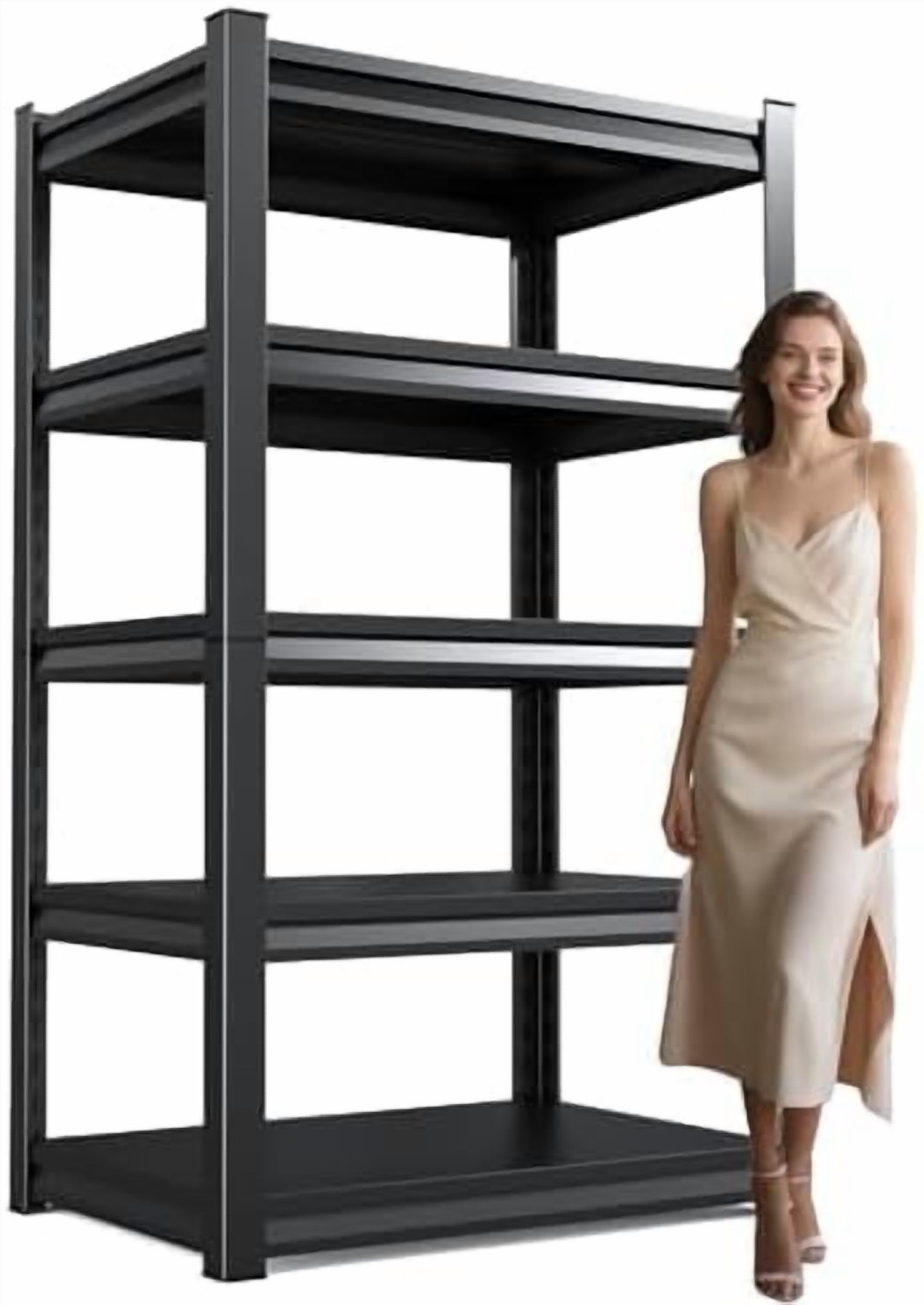Amazon Prime Shelves 5-Tier Heavy Duty Storage Shelving Unit Metal ...