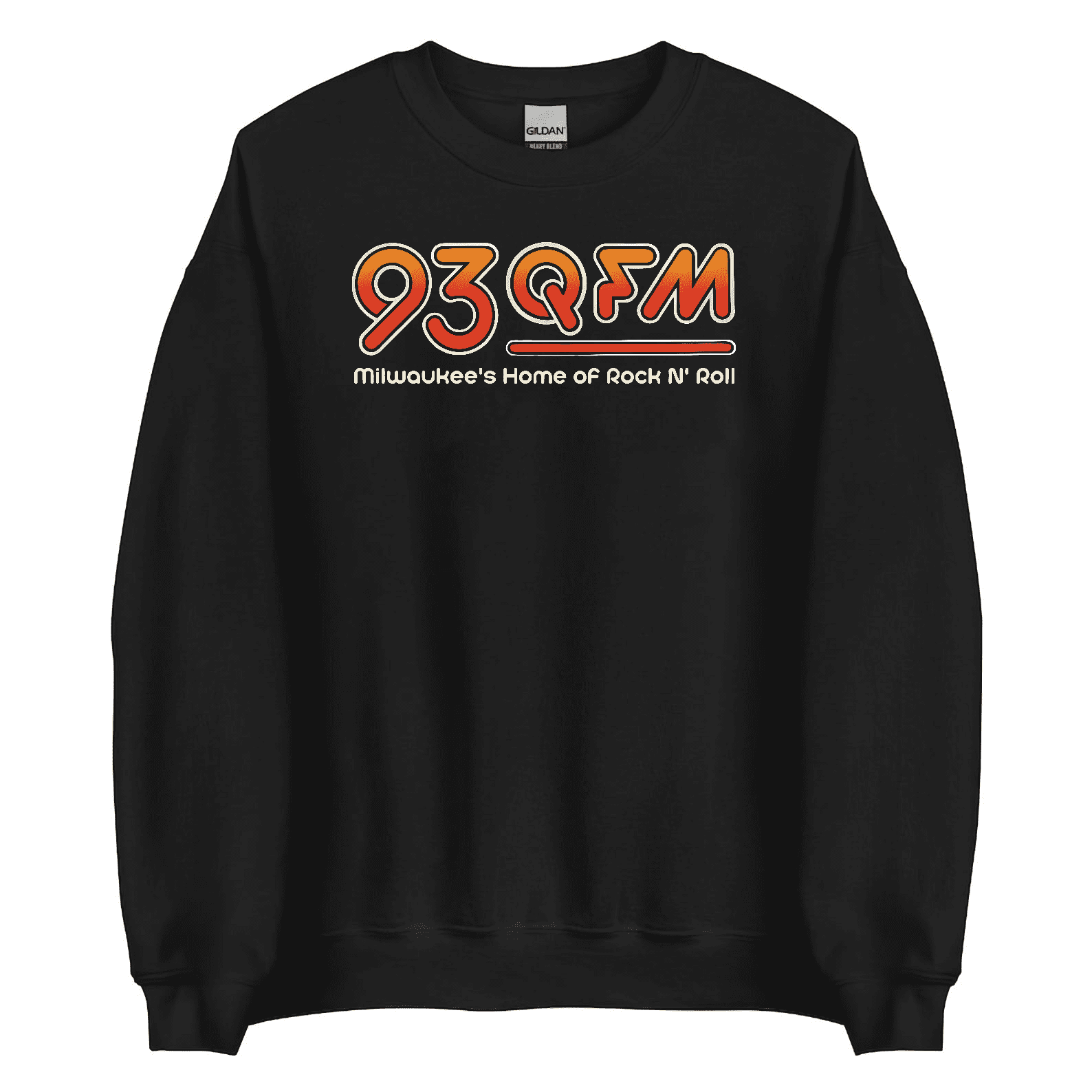 93 QFM Milwaukee Radio Station Nostalgic T-shirt - Walmart.com