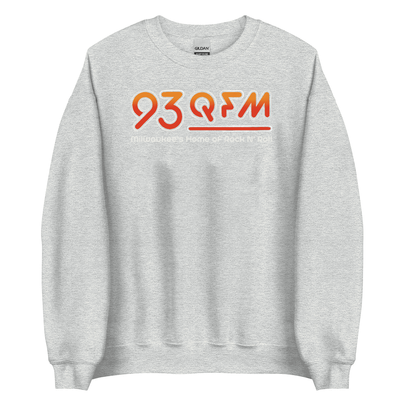 93 QFM Milwaukee Radio Station Nostalgic T-shirt - Walmart.com