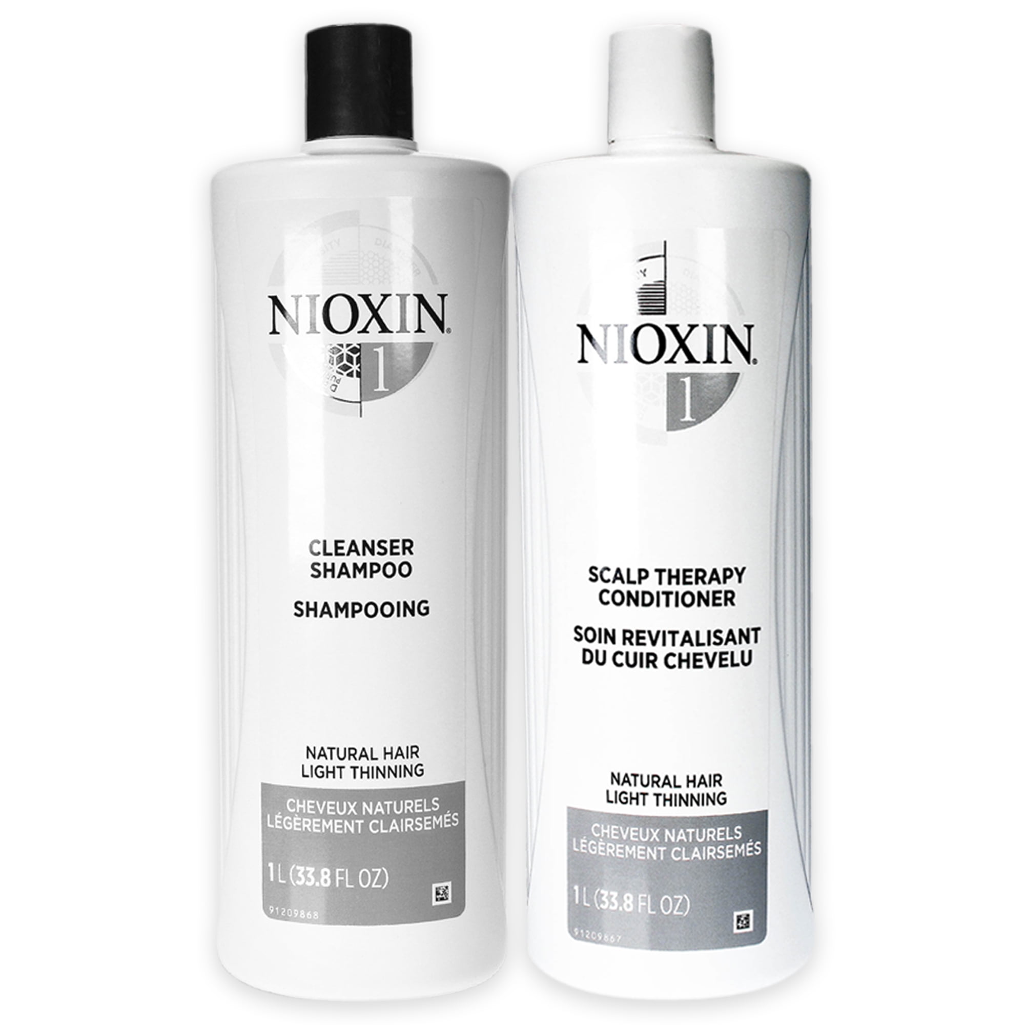 Nioxin System 1 Hair Loss Treatment: Cleanser Shampoo & Scalp Therapy ...