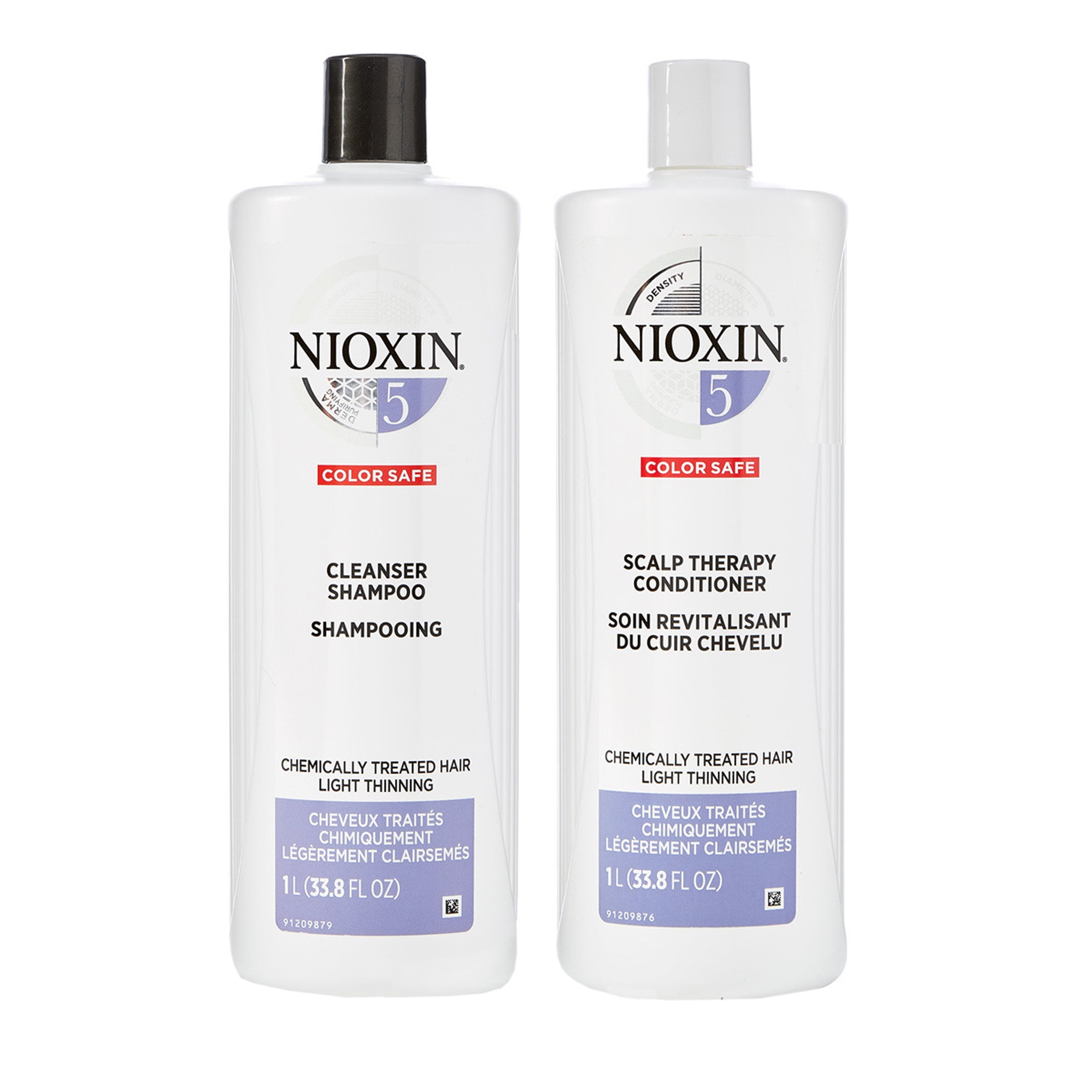 Nioxin System 5 Hair Thinning Cleanser Shampoo & Scalp Therapy ...