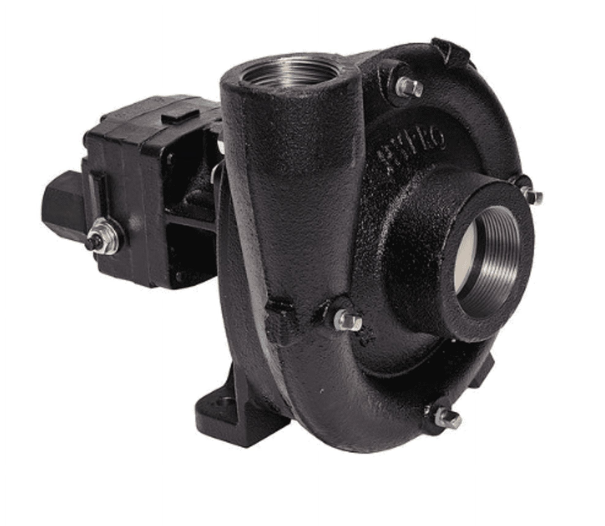 9306C-HM5C Hypro Cast Iron Hydraulic Motor-Driven Pump with 2" NPT Inlet x 1-1/2" NPT Outlet ...