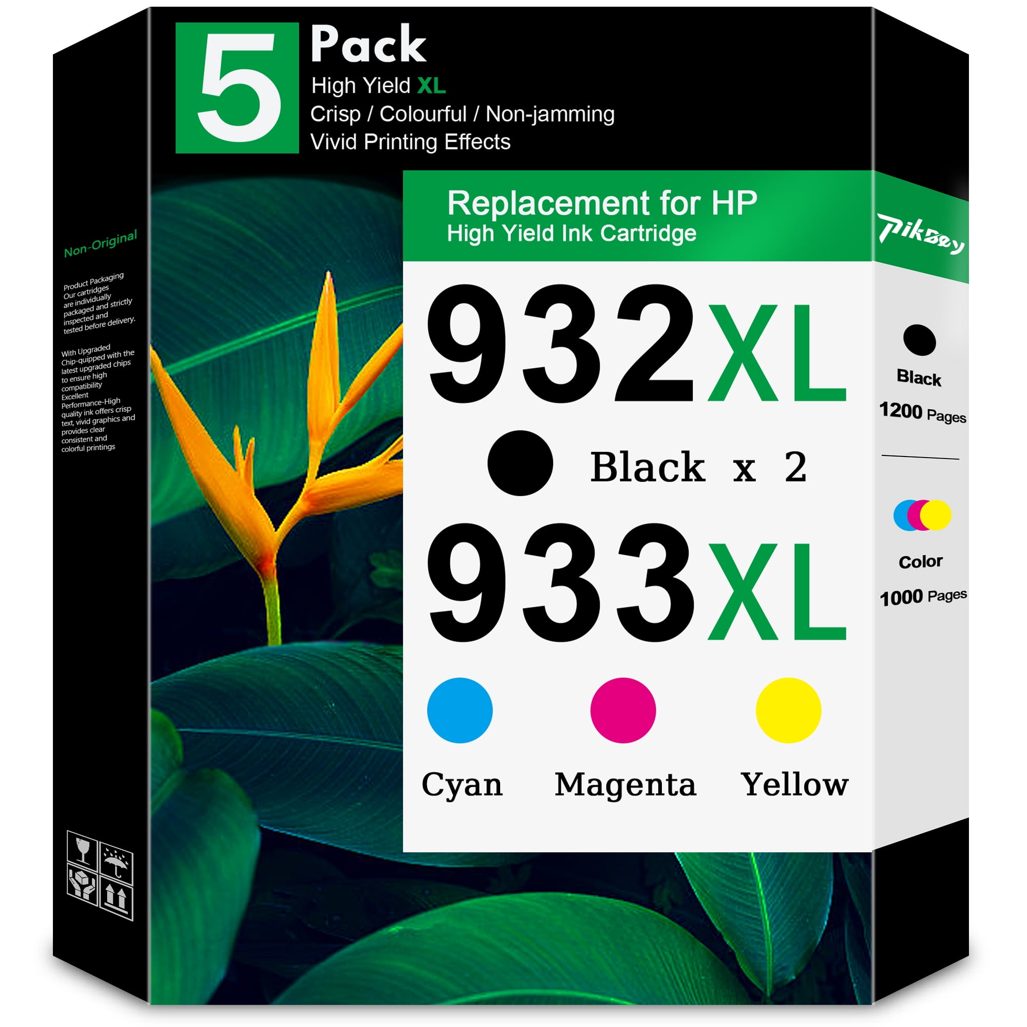 932XL 933XL Ink Cartridges Compatible for HP 932 XL 933 XL Ink ...