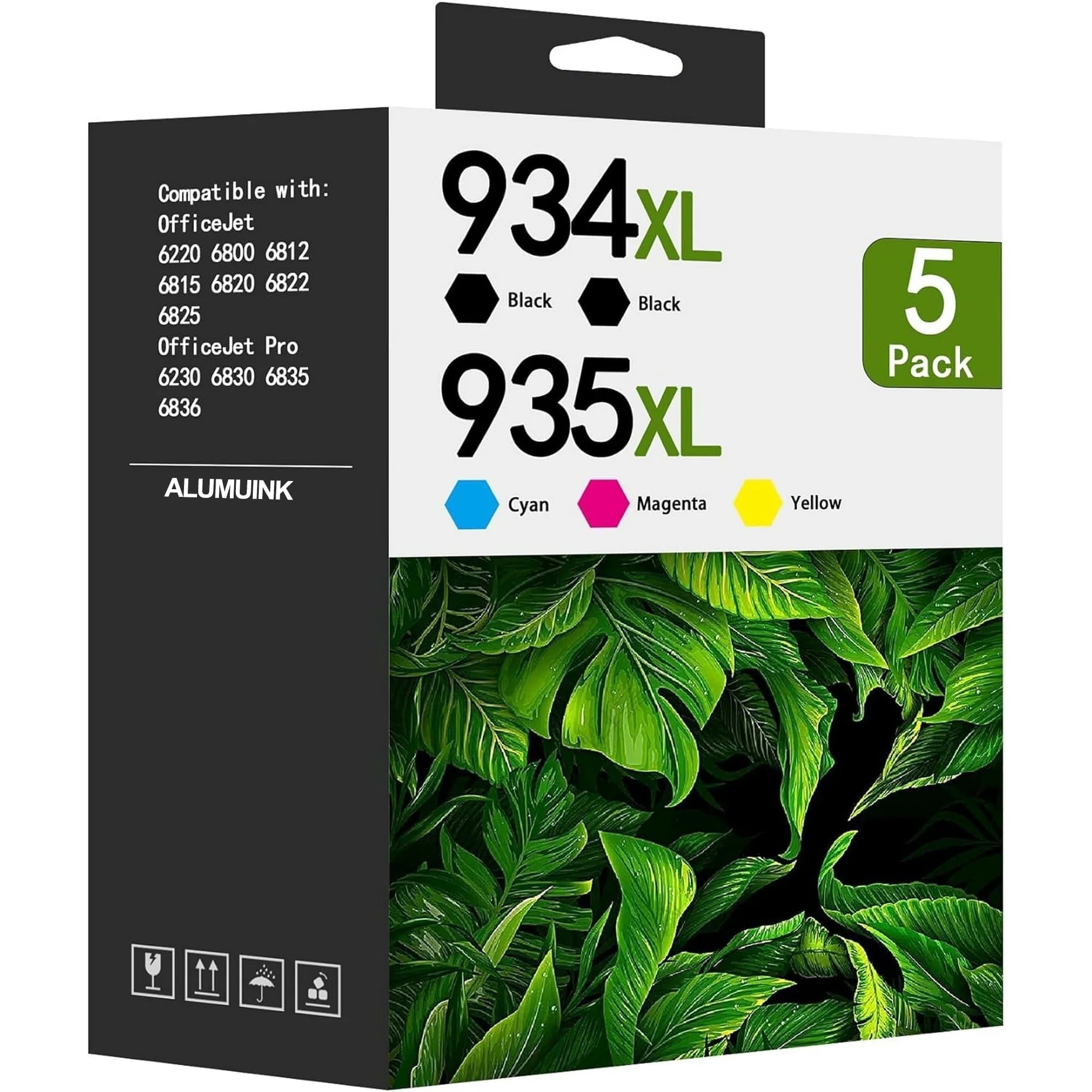 934 XL 935 XL Ink Combo Pack Compatible for HP 934 935 XL Ink ...