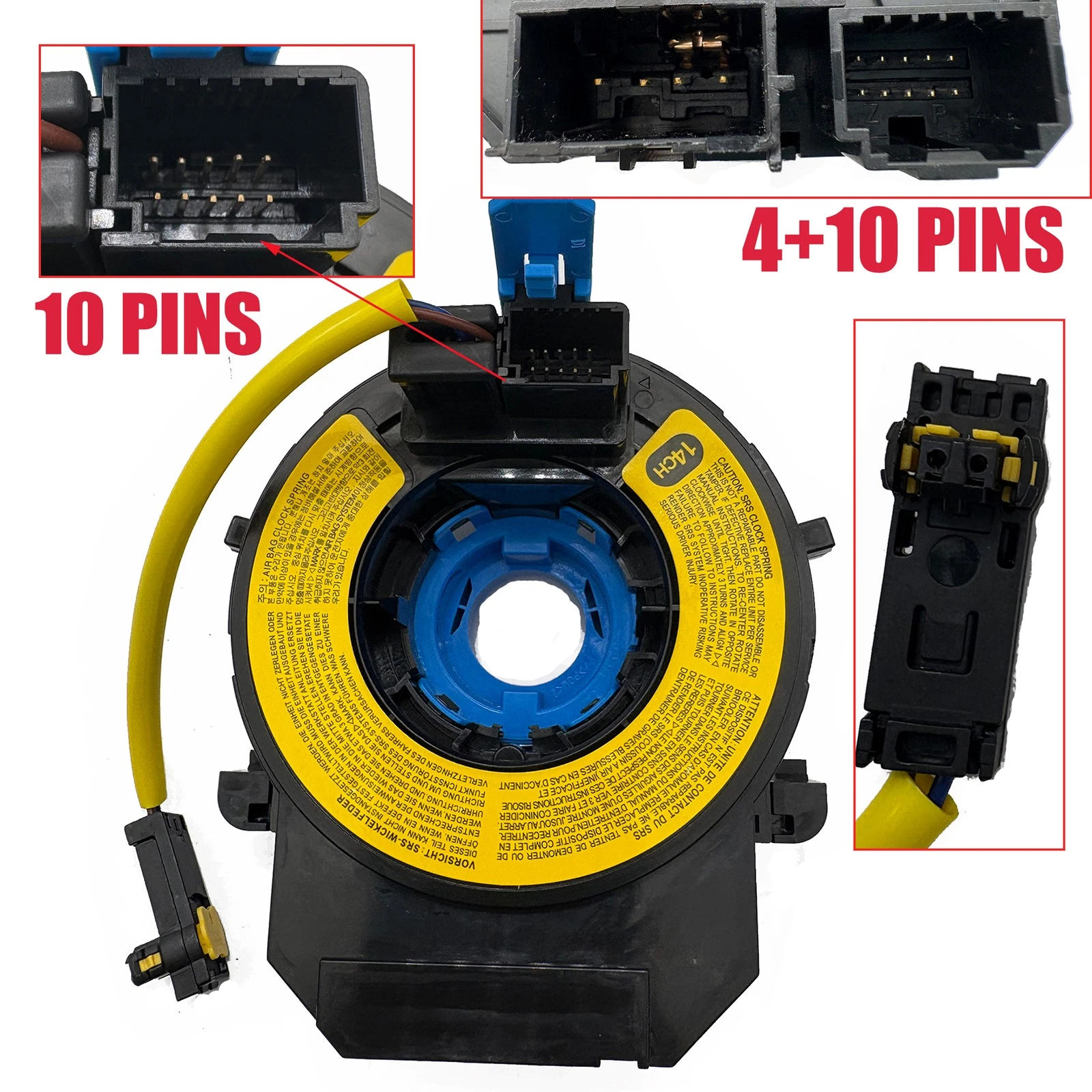 93490-2P170 Spiral Cable Clock Spring For Kia Sorento and Fit: Hyundai ...