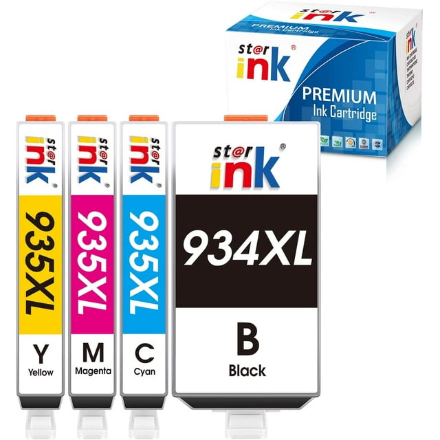 934XL 935XL Ink Cartridge for HP 934 935 XL 934 and 935 Ink Cartridges ...