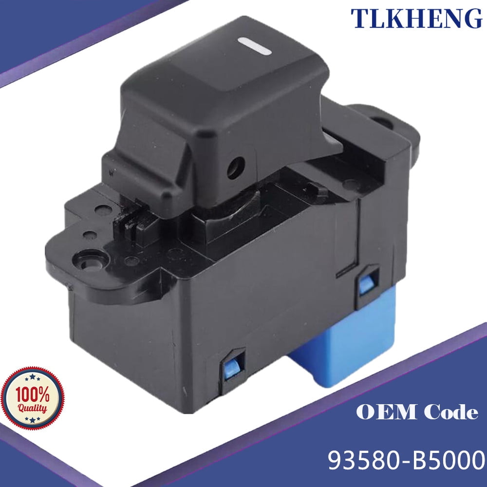 93580-B5000 Power Window Side Glass Control Switch Button For KIA ...