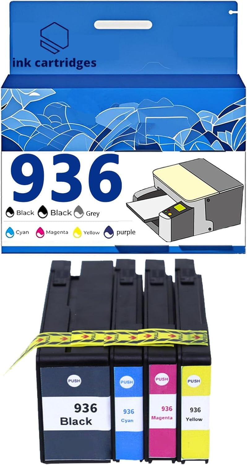 936 Ink Cartridges Compatible for HP 9120e 9125e 9135e 9110b 9130b ...