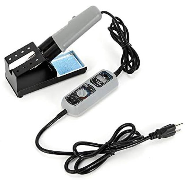 938D Portable Hot Tweezers Mini Soldering Station, LED Digital Display ...