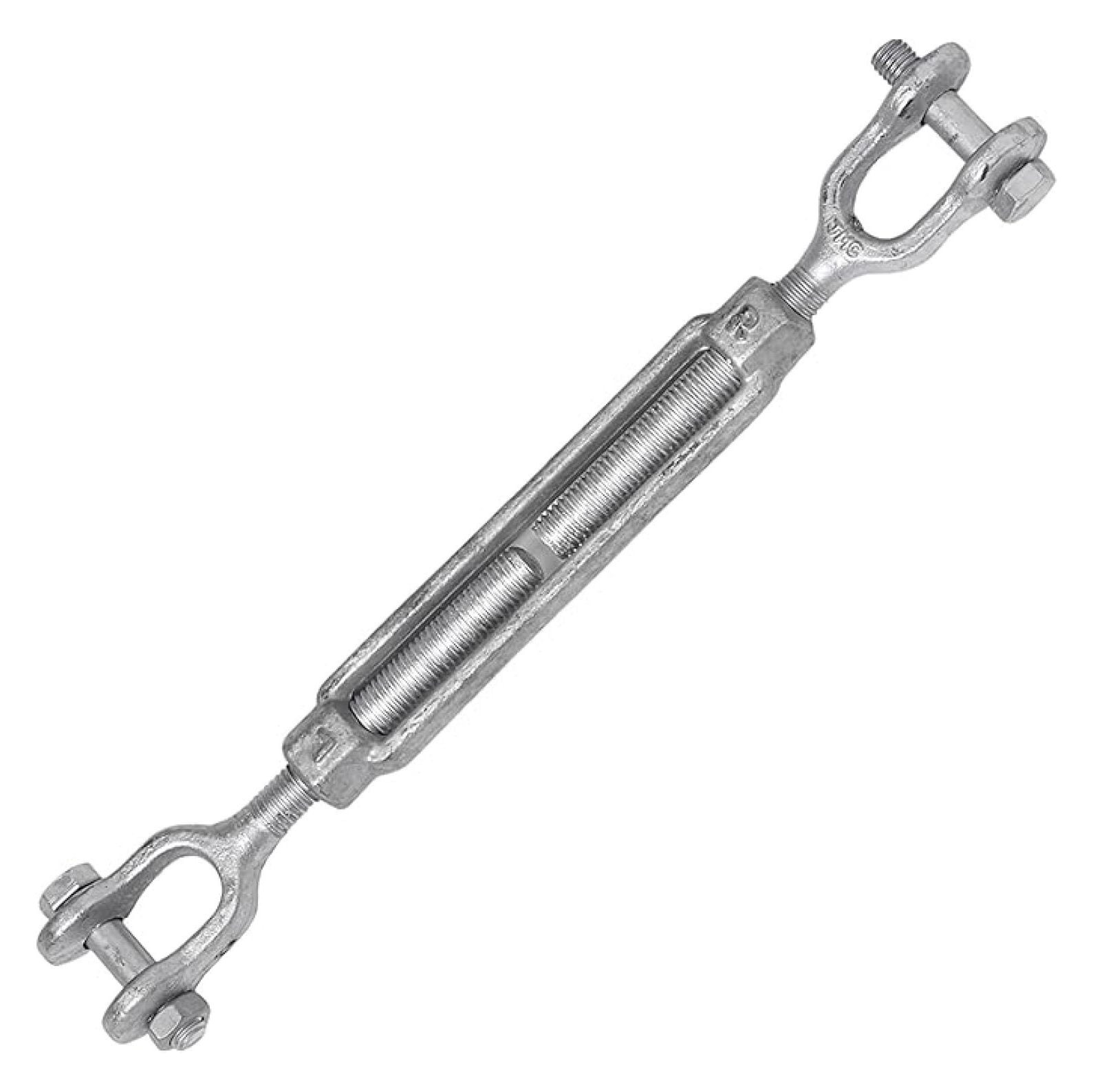 93900241 Hot Dipped Drop Forged Galvanized Steel Jaw and Jaw Turnbuckle ...