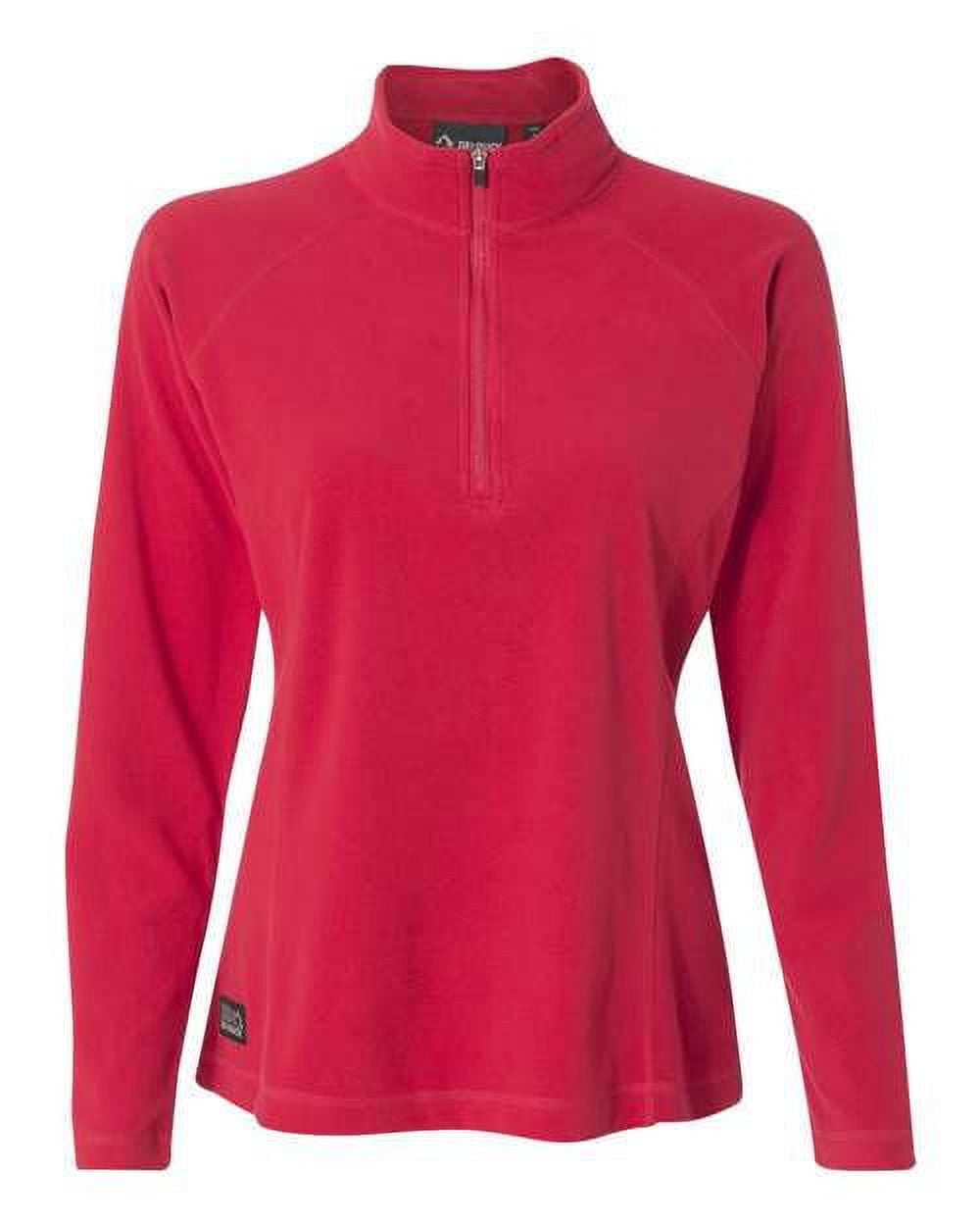 9397 Dri Duck Ladies' Fusion Fleece Jacket Solid Fleece Pullover ...