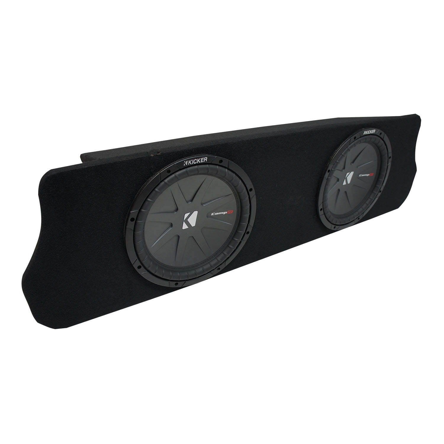 94-04 Ford Mustang Coupe Kicker CompR CWR12 Dual 12" Custom Sub Box ...