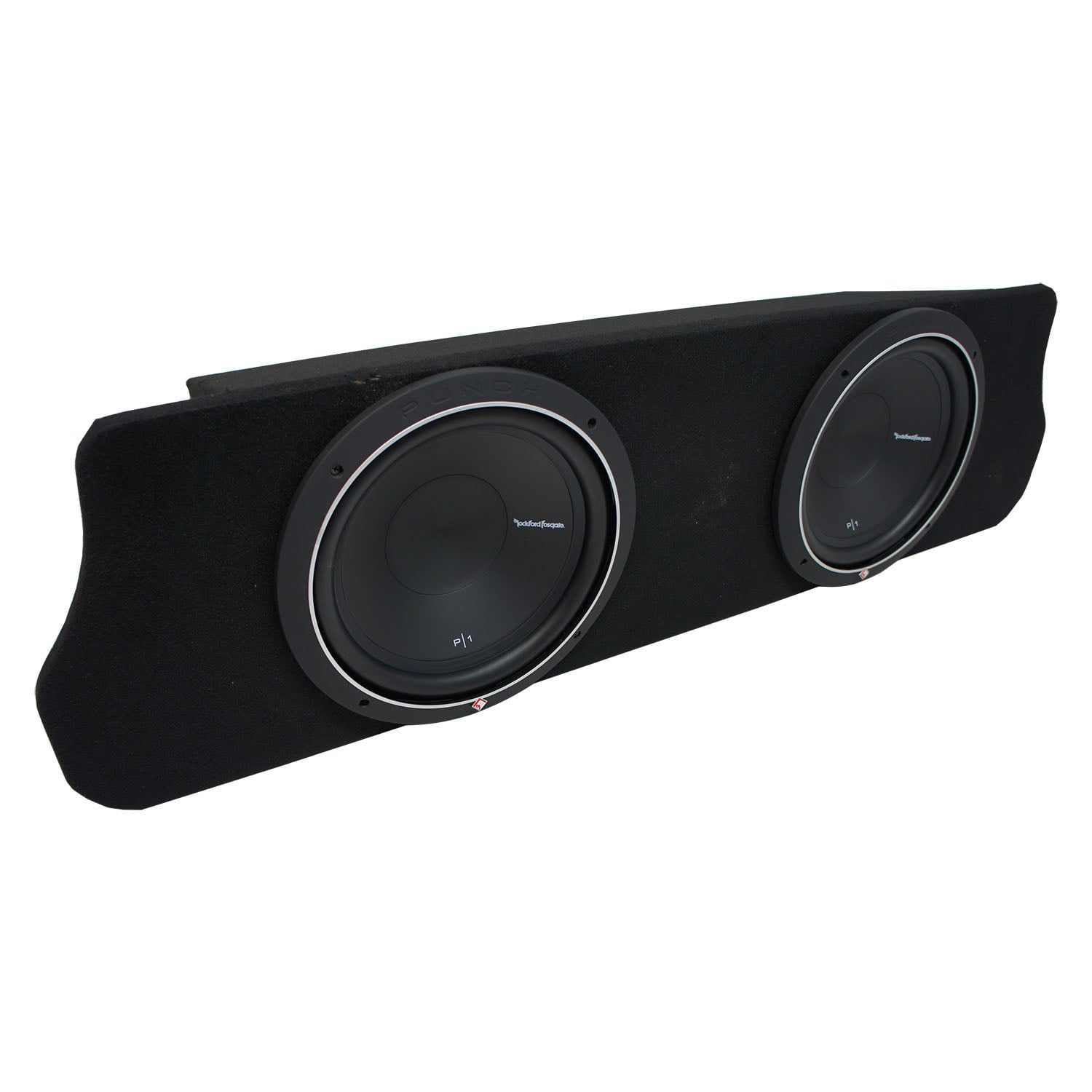 94-04 Ford Mustang Coupe Rockford Punch P1S410 Dual 10" Custom Sub Box ...