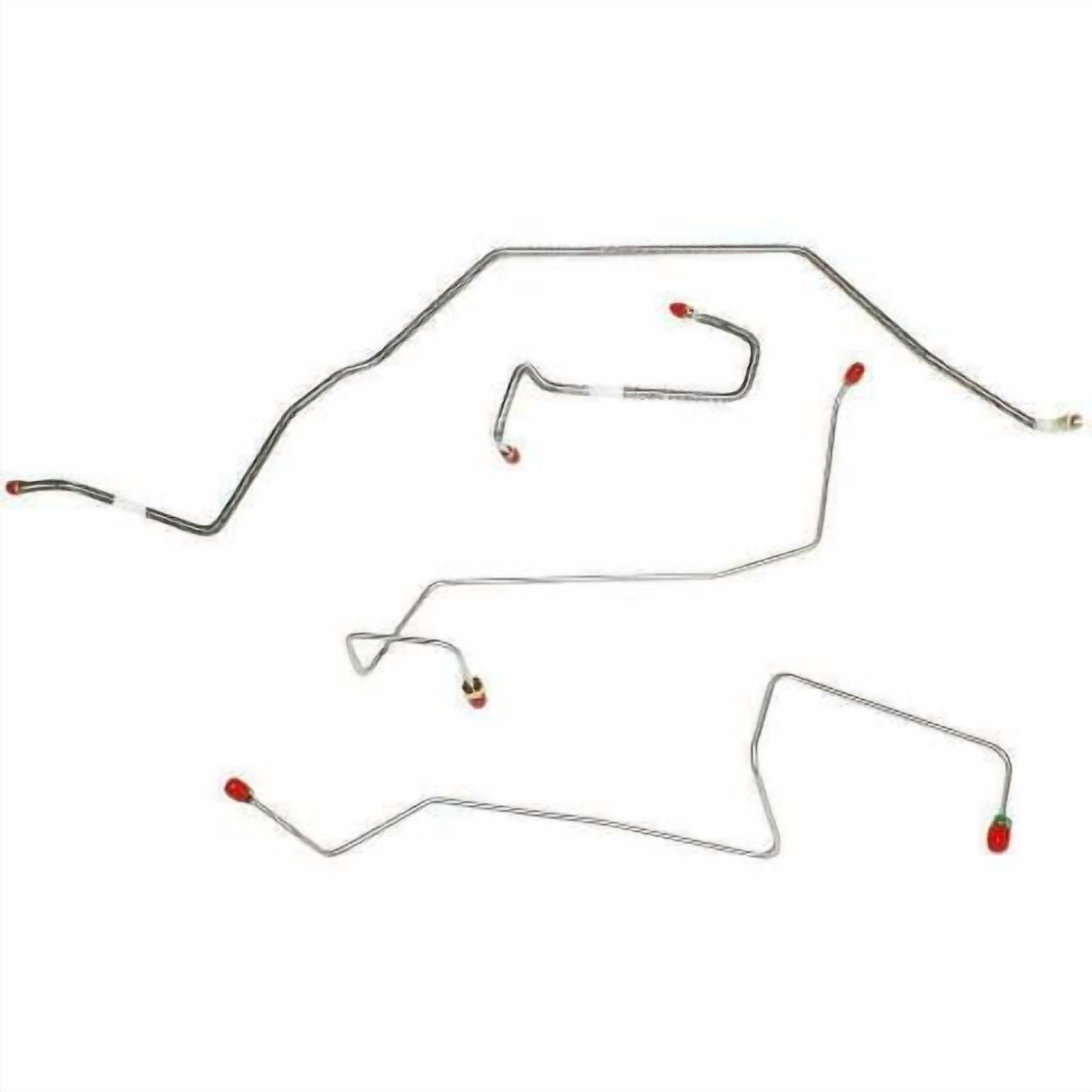 94-97 Ford Ranger 2wd, Rear Wheel ABS, Disc/Drum, Front Brake Line Kit ...