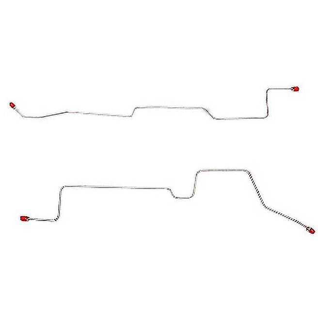 94-97 Ford Ranger; Pickup Truck; Rear Axle Brake Line; Stainless ...