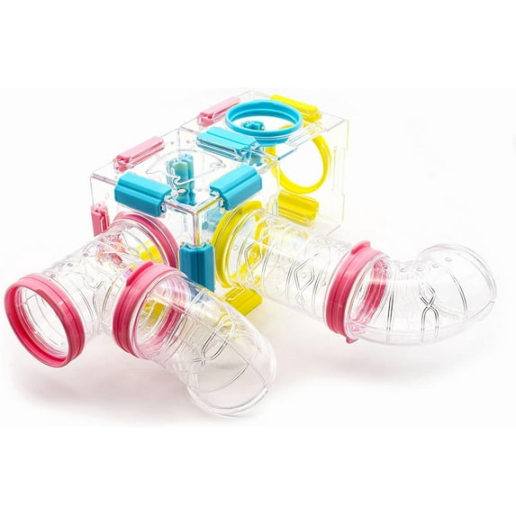94 Pcs DIY Hamster Tunnel and Playground Module, Tube House Platform ...