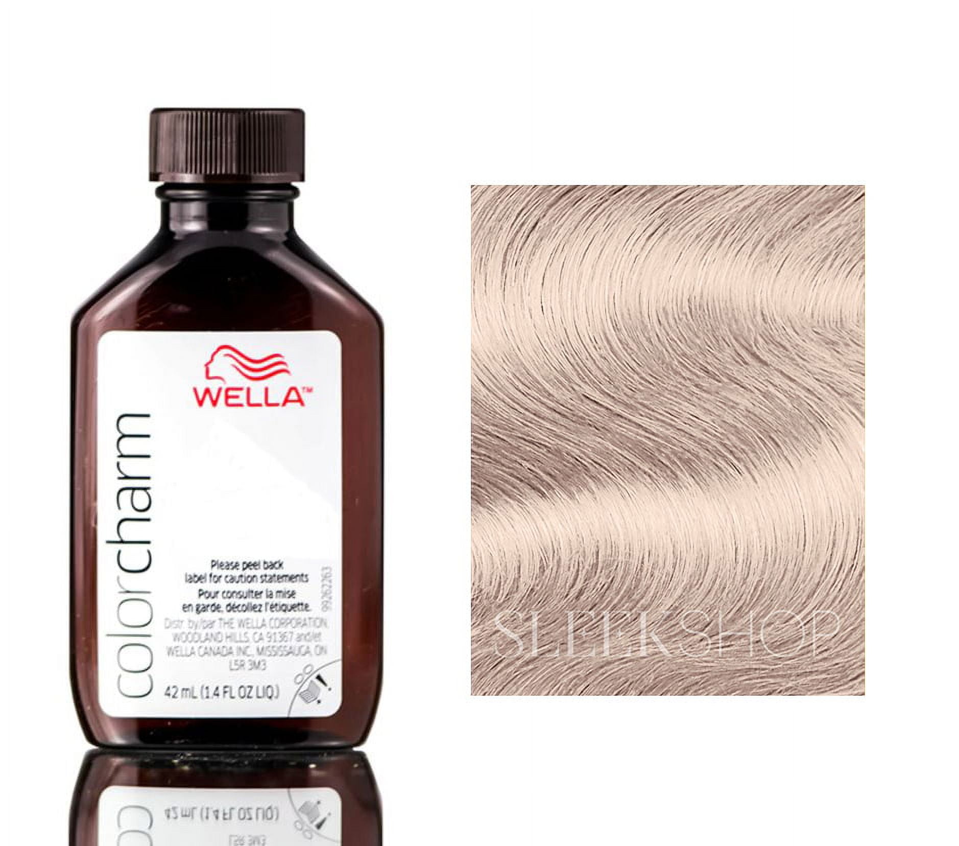 940/9A - Pale Ash Blonde , Wella Color Charm LIQUID Permanent Hair ...