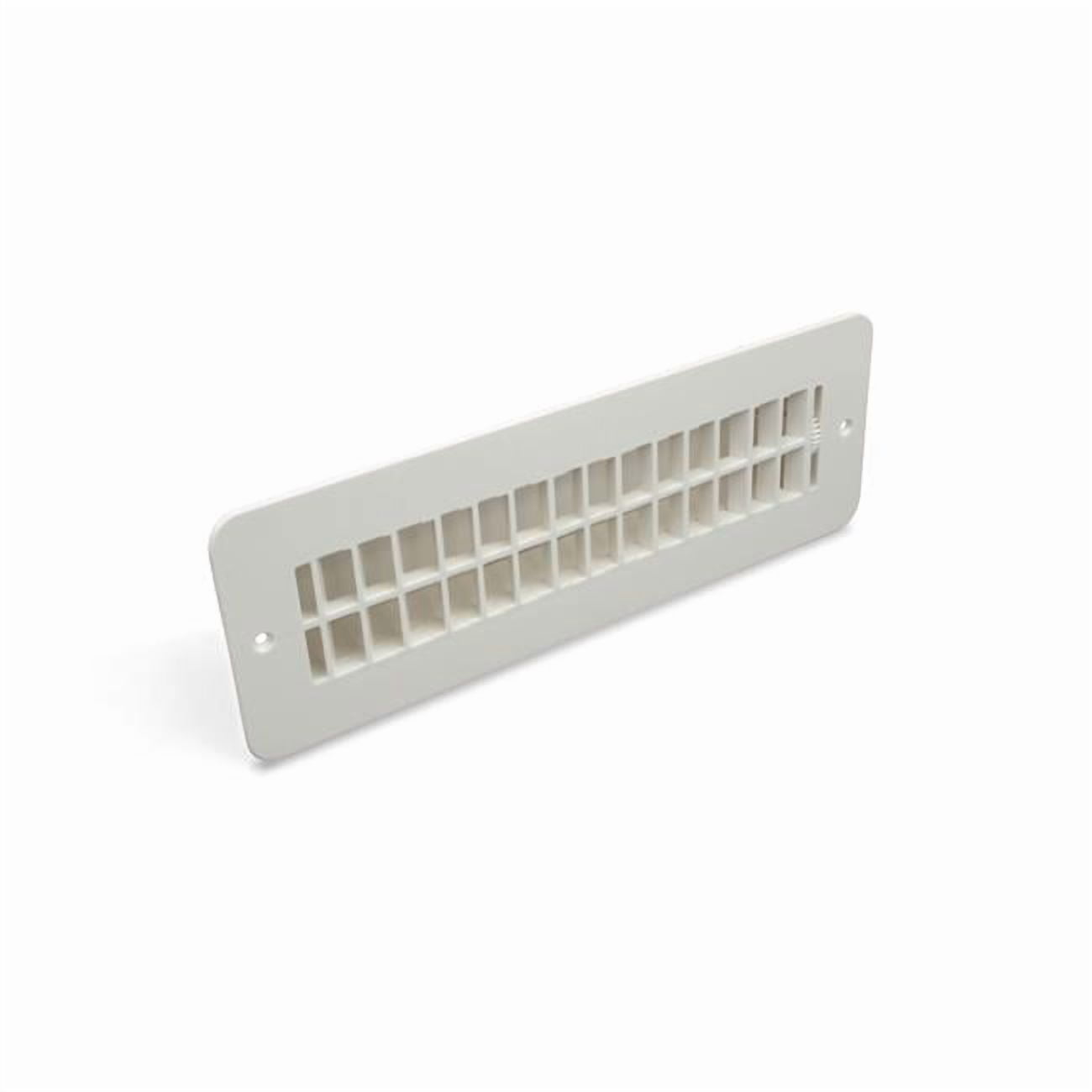 94259 2 x 10 in. Floor Register with Damper, Polar White - Walmart.com