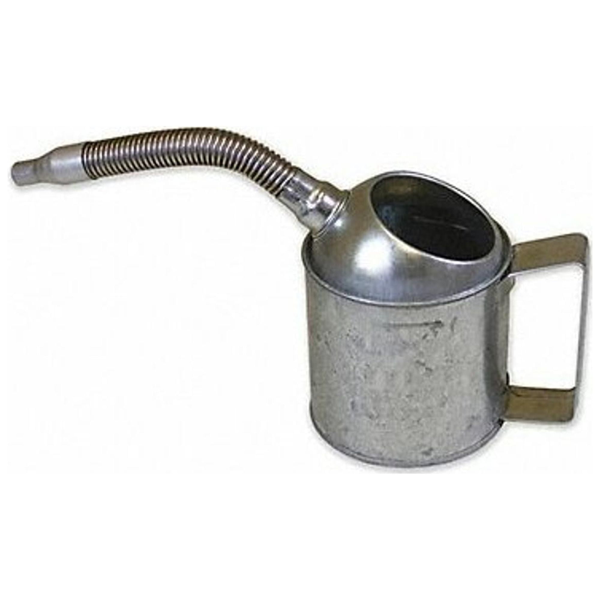 94484 Funnel King 1 quart Measure Can with Flex Spout, Galvanized ...