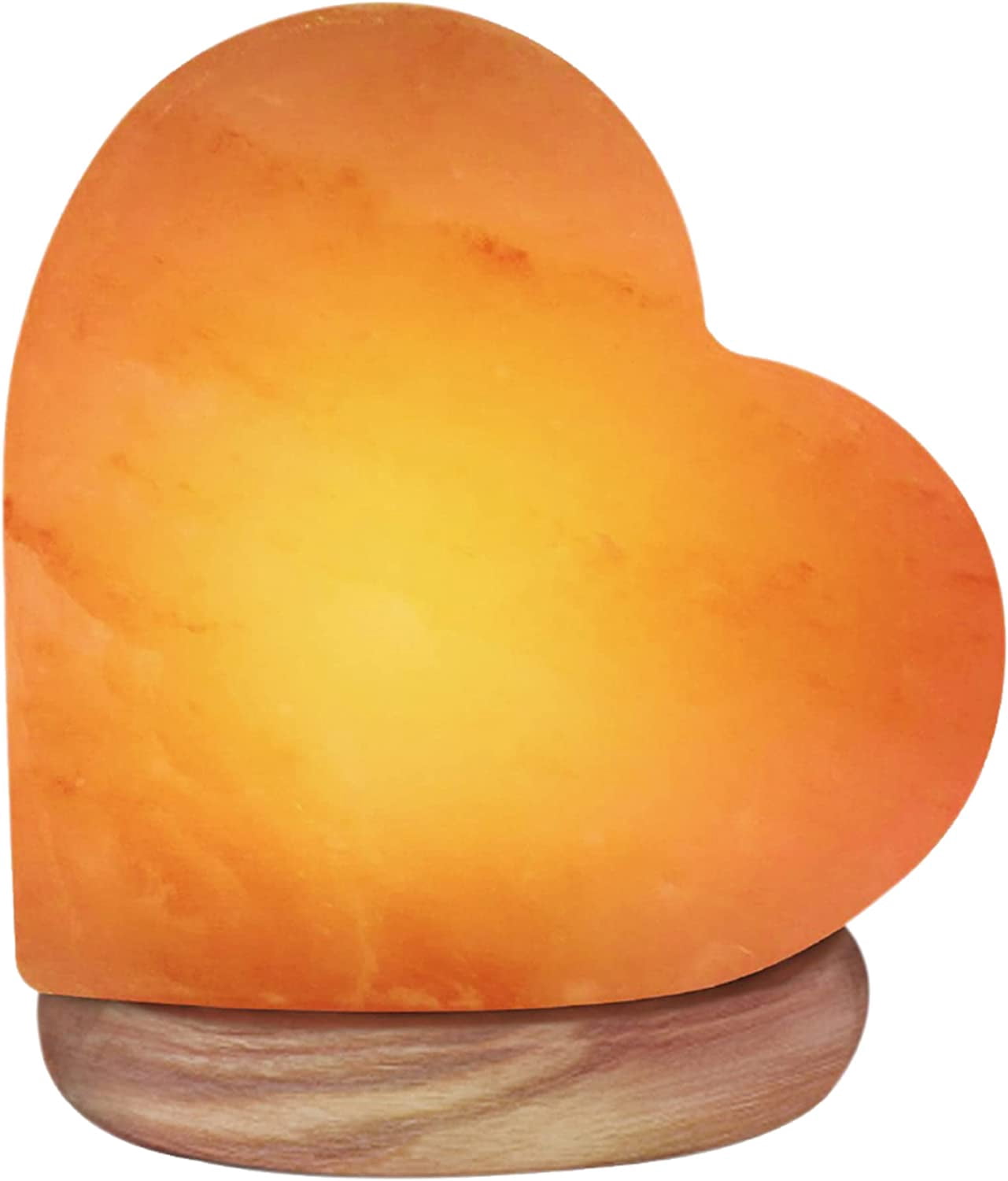 944AC USB Heart Salt Lamp, Multicolor Night light, Best Home Decor by ...