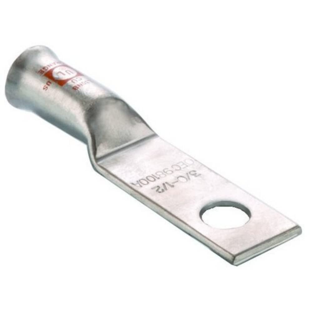 94650 Short Barrel Cable Copper Compression Lug with Number 8 Awg Wire ...