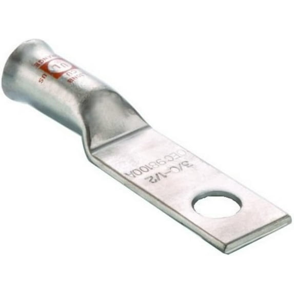 94650 Short Barrel Cable Copper Compression Lug with Number 8 Awg Wire ...