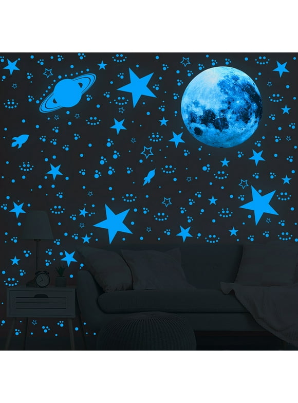 Glow In The Dark Wall Decals in Wall Decals - Walmart.com