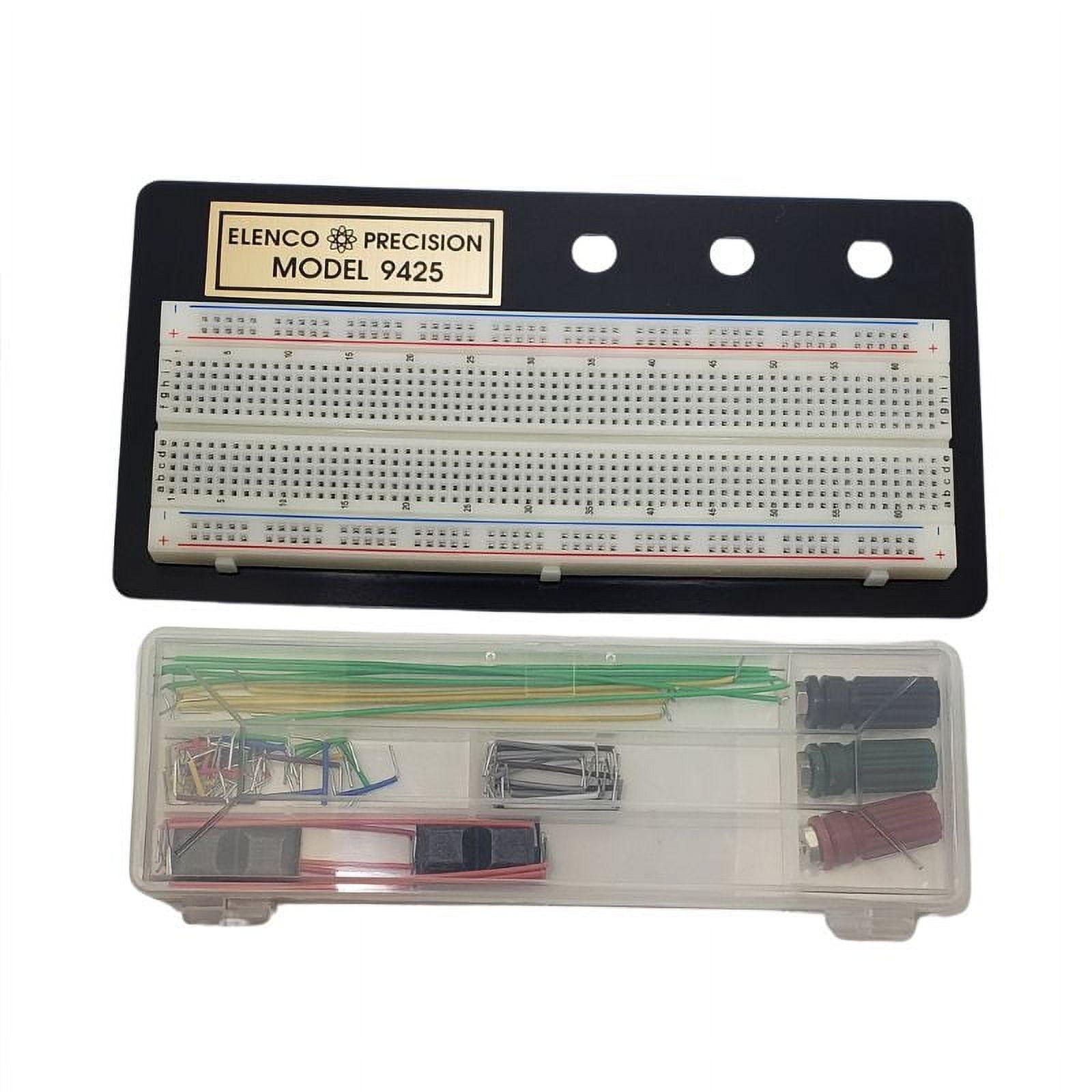 9485WK - BREADBOARD WITH WIRING KIT 830 TIE POINTS AND 3 BINDING POSTS ...