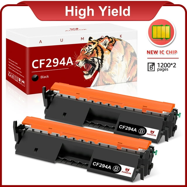 HP 94A CF294A Black Toner Cartridge, High Yield, Compatible with ...