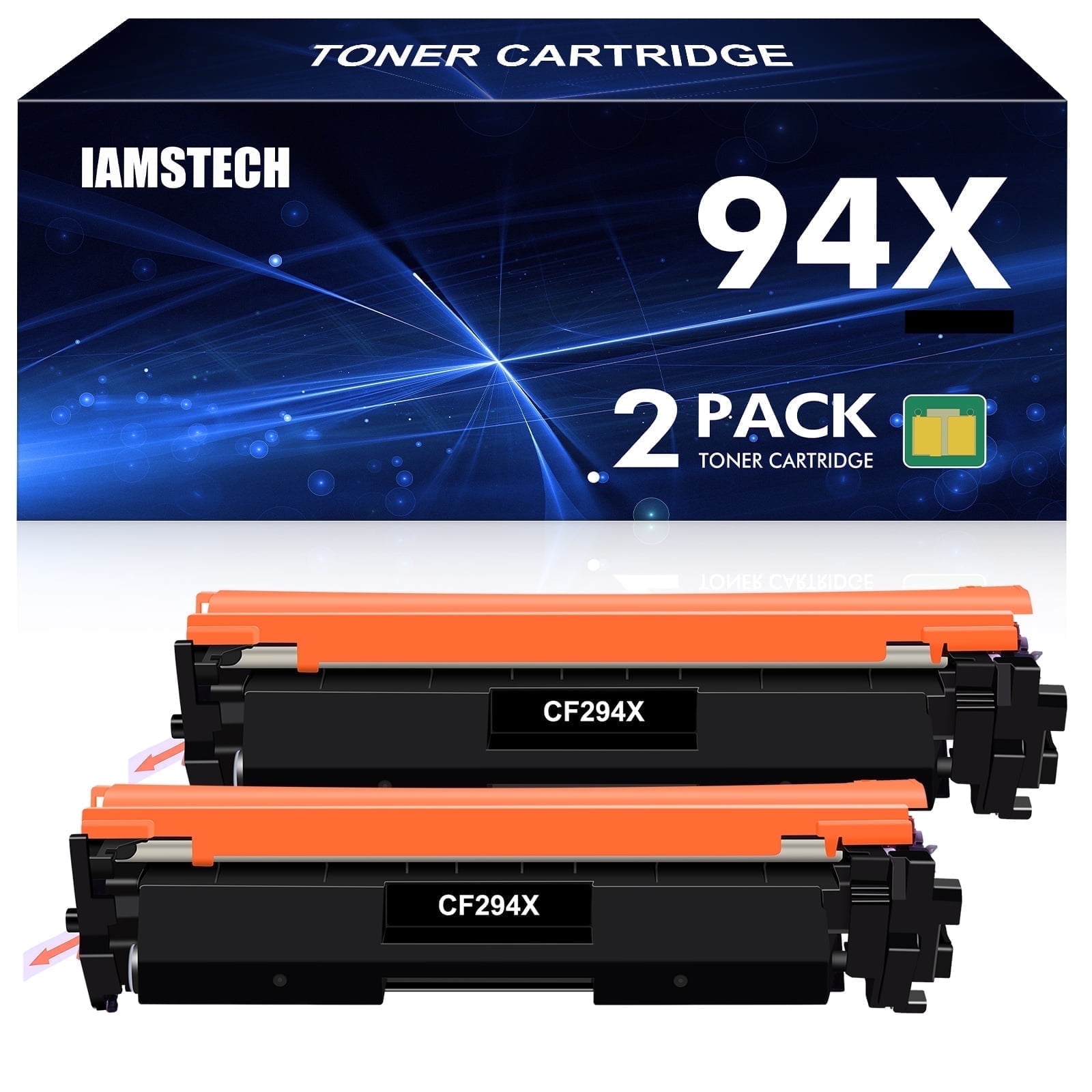 Amstech 94X Black Toner Cartridges, High Yield, Compatible for HP ...