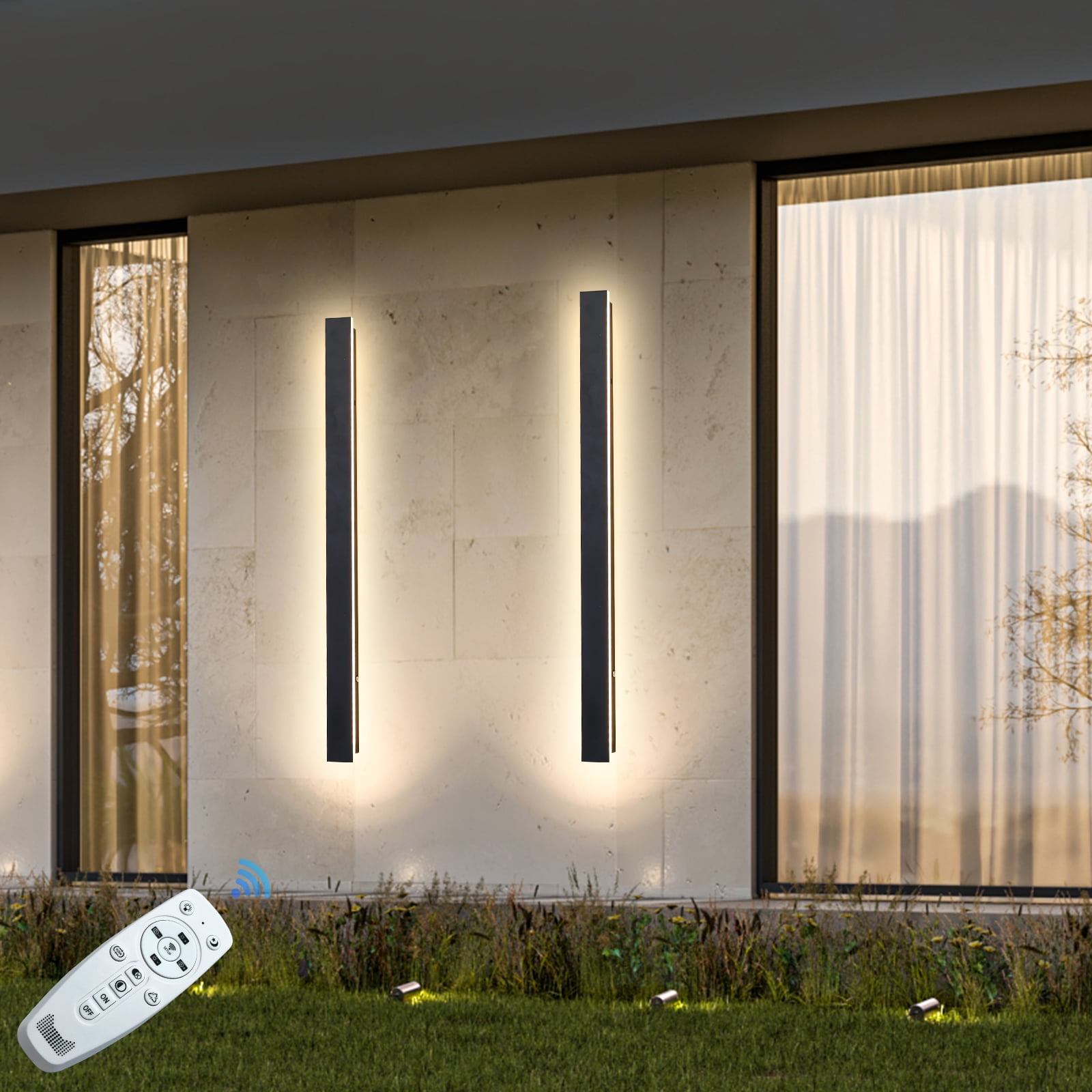 94in Dimmable LED Long Wall Lamp Waterproof IP65 Ourdoor Wall Light for ...
