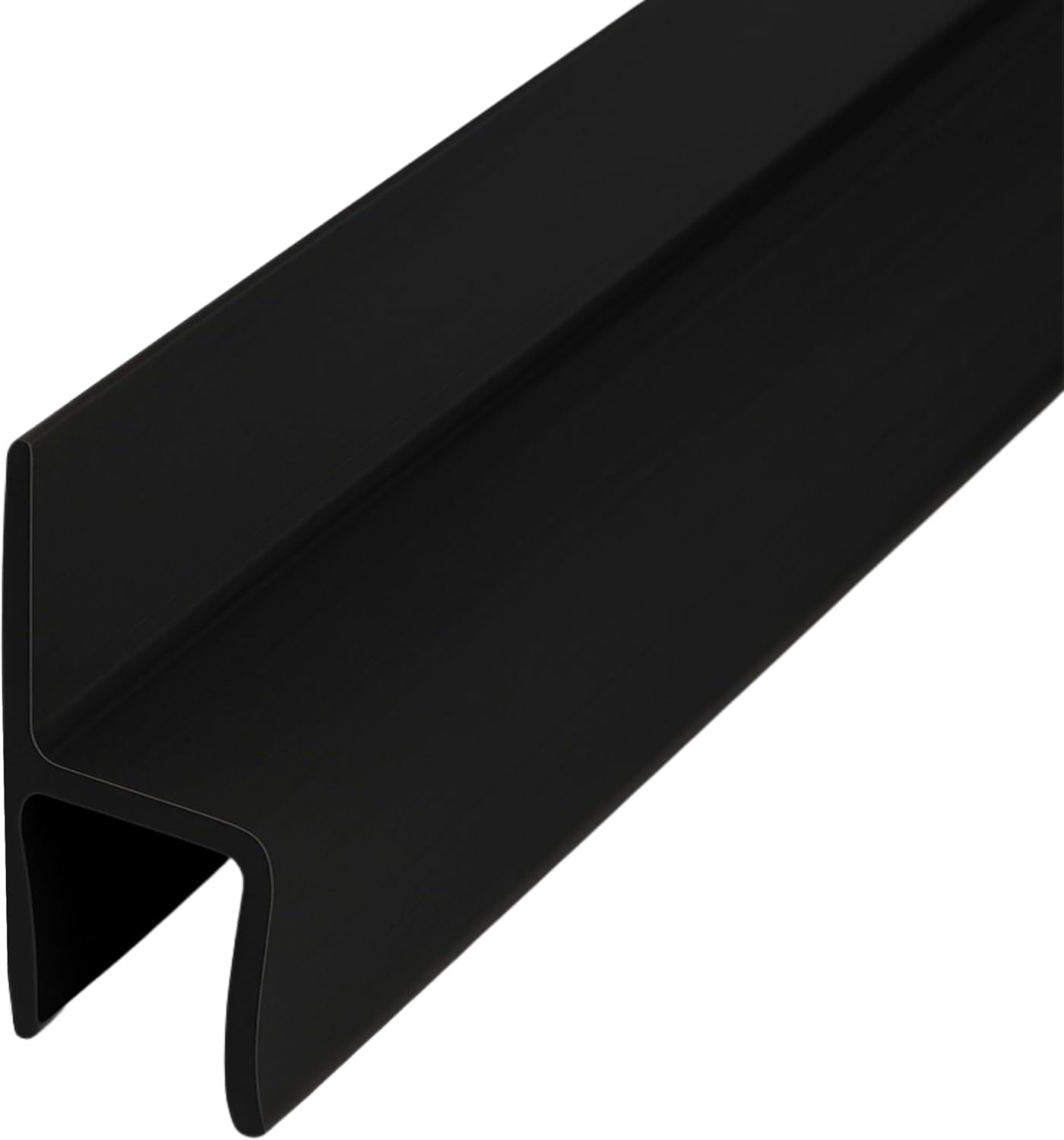 95 Inch Frameless Shower Door Side Seal Strip, H-Type Glass Shower Door ...