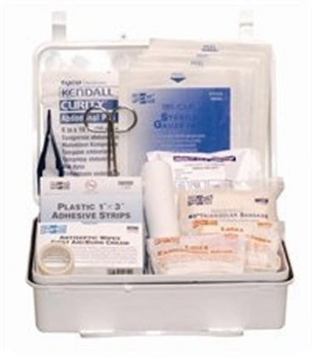 95-Piece 25 Person OSHA First Aid Kit with Plastic Case (1 Kit ...