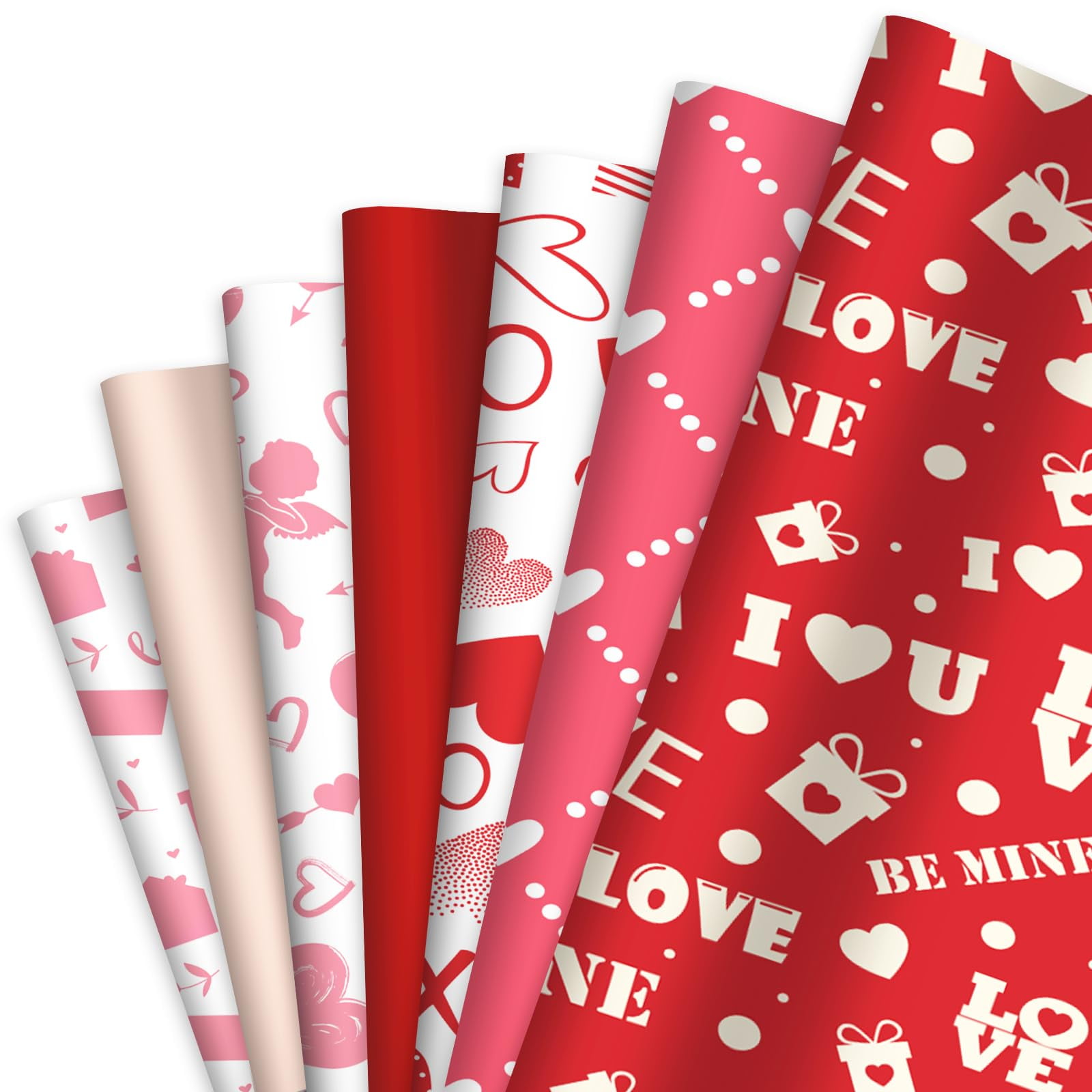 95 Sheets Valentines Tissue MMF7 Paper, 17.7x13.8 Inch Valentine ...
