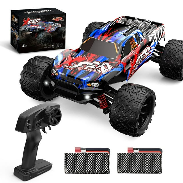 9501E High-Speed RC Car with 2 Batteries, 40km/h Remote Control Car, 1/ ...